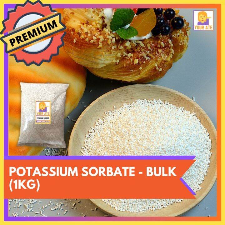 Potassium Sorbate - Food Preservative (1kg) Food and drink are in hot ...
