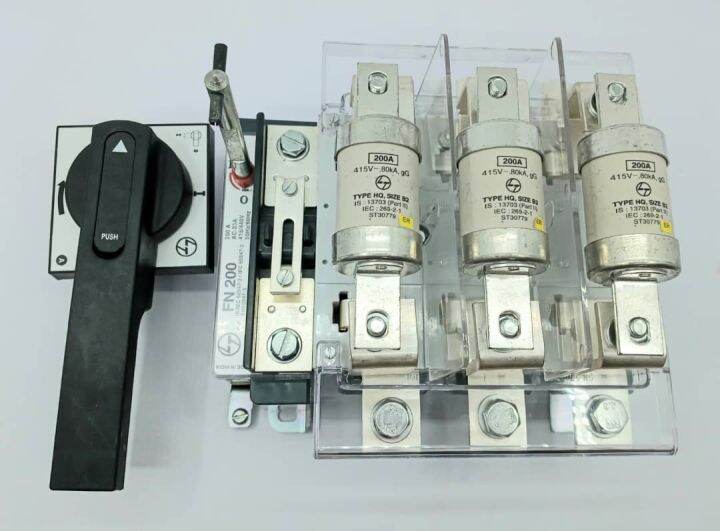 L&T 200A / 3P Fuse Switch c/w Fuse ( Ctr ) | Lazada