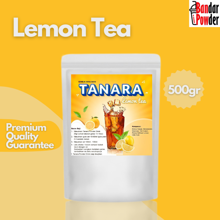Lemon Tea 500gr PREMIUM / Serbuk Minuman Teh Lemon Premium / Bubuk ...