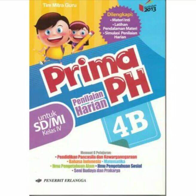 BUKU PRIMA PH 4B SD/MI KELAS 4 PENERBIT ERLANGGA | Lazada Indonesia