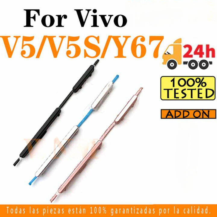 New For Vivo V5 V5S Y67 Power Volume Side Button Keys Button Power ...