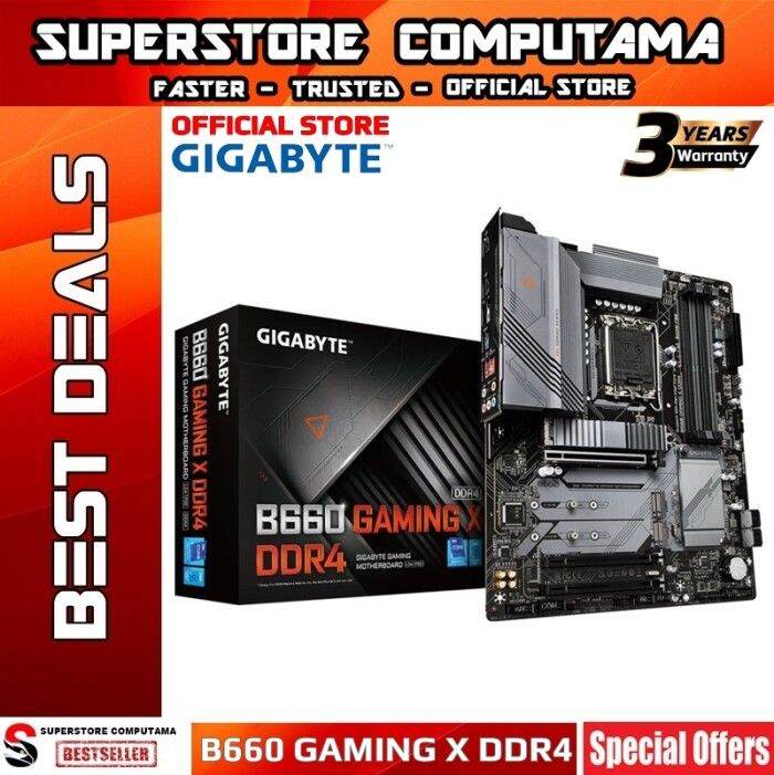 Motherboard Gigabyte B660 GAMING X DDR4 (LGA1700, B660, DDR4, USB3.2 ...