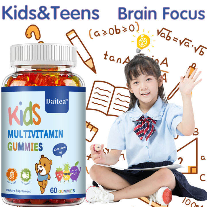 Daitea - Multivitamin Gummies - Nourishes the Brain, Boosts IQ ...