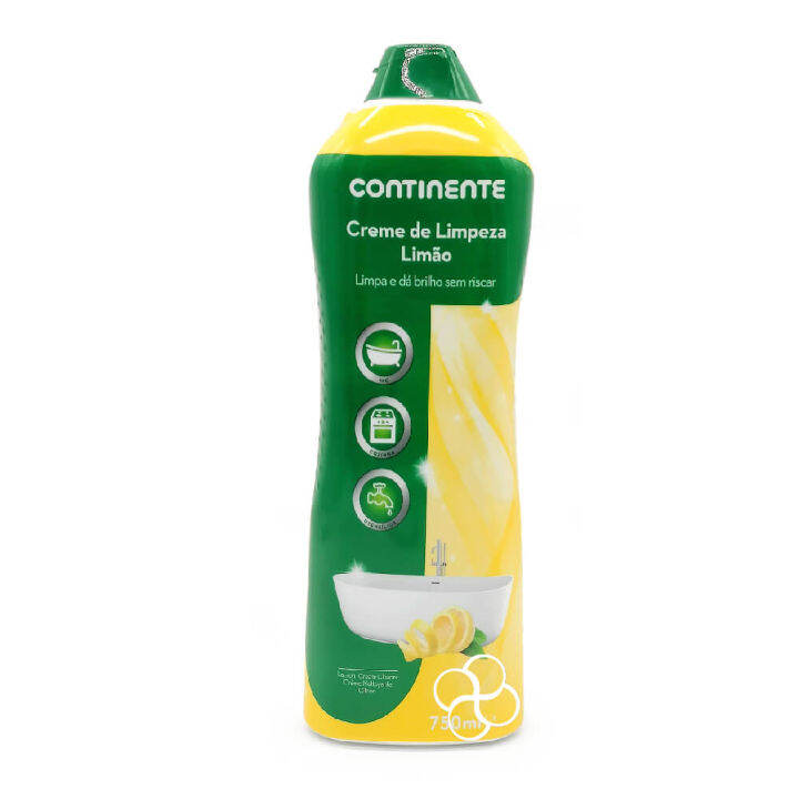 Continente Cream Lemon Fresh Bathroom Cleaner 750mL | Lazada PH