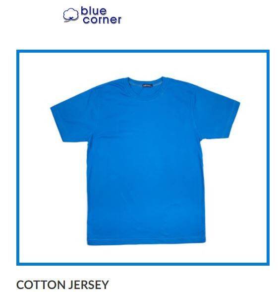 Blue Corner Round Neck T-shirt Colored Original | Lazada PH