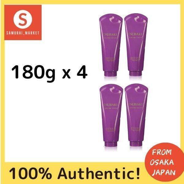 TSUBAKI Volume Touch Treatment (for root petanko hair) 180g x 4 TSUBAKI 卷感护理（用于根 petanko 头发）180g ...