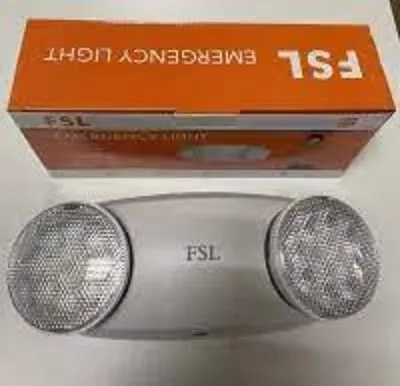 FSL led emergency light 2x2.5w 2 head | Lazada PH