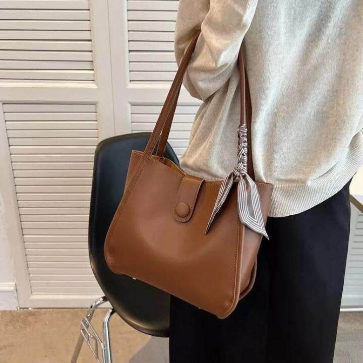 (Cod) Tas Shoulder Bag Wanita Gempita (+Twilly/Syal) New 2023 | Lazada ...