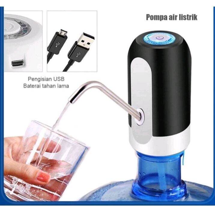Pompa Galon Electrik/Pompa Galon/Dispenser Electrik USB Murah/COD ...