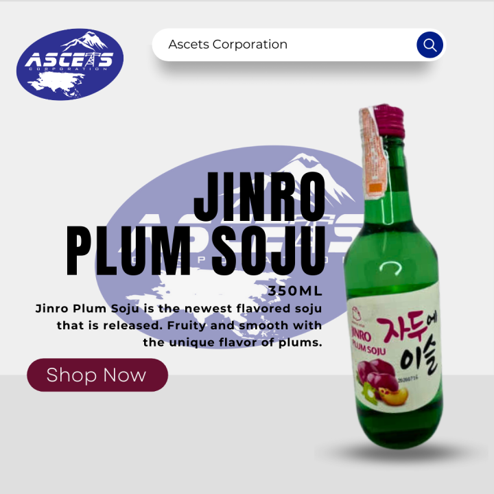 Jinro Plum Soju 360ml | Lazada PH