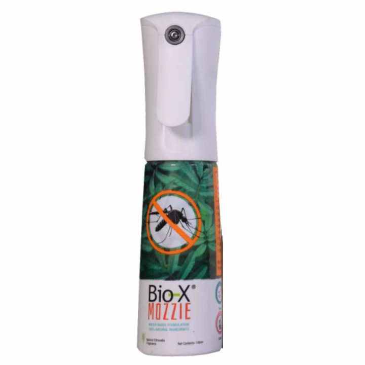 Bio-X MOZZIE Mosquito Repellent Hand Spray (100% Natural Ingredients ...