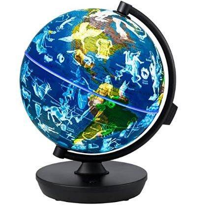 Globe 2 In 1 Illuminated Smart World Globe with Built-In Augmented ...