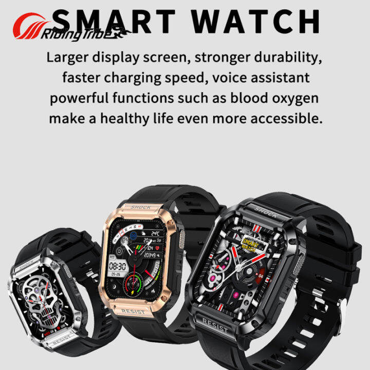Riding Tribe NK36 Smart Watch 1.83 Inch Touchscreen Calling Smart ...