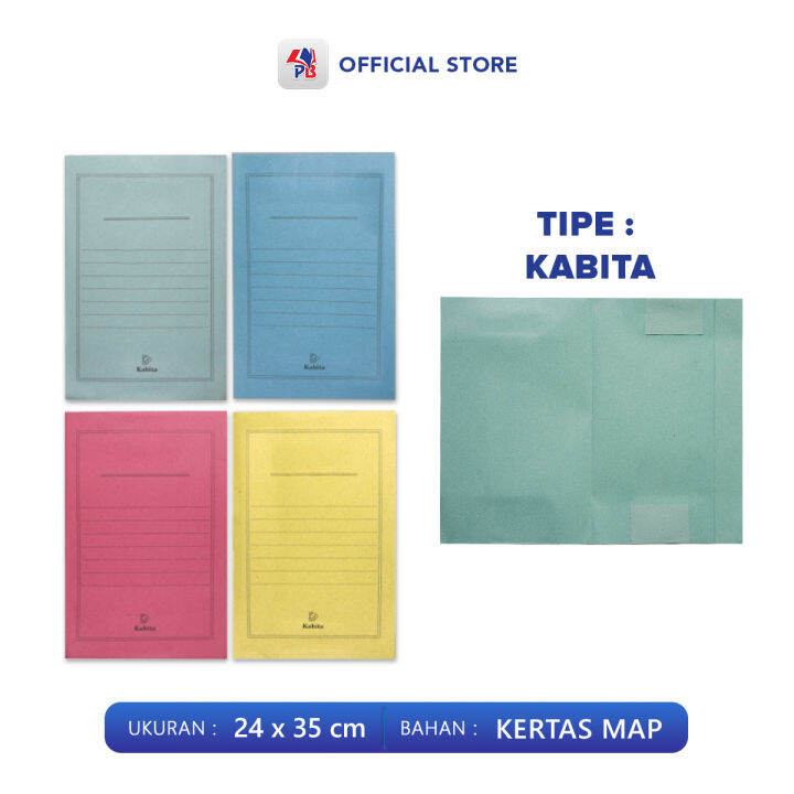 Map Folio Stopmap Kertas F4 Warna Motif Batik Seri No 5001 5002 Kabita ...