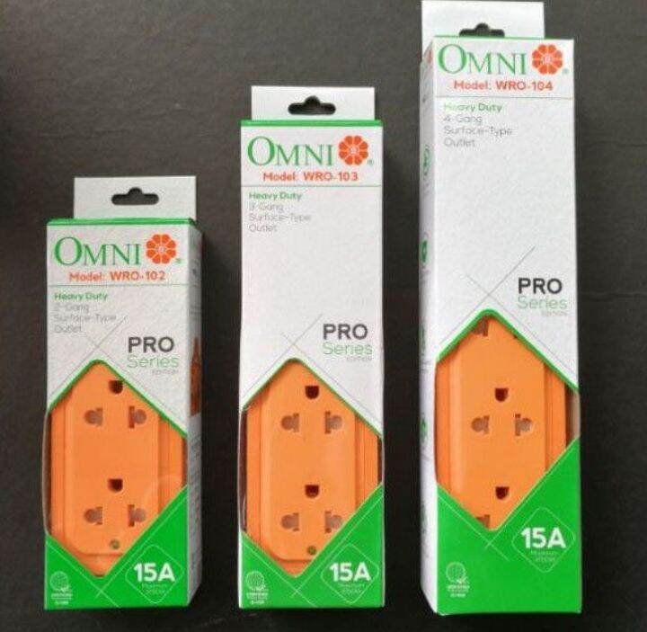 Omni Pro Series Heavy Duty Surface Type Extension Socket 2, 3, 4Gang ...