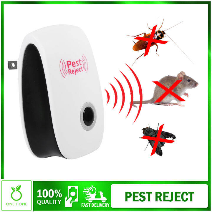 One Home Ultrasonic Pest Control Ultrasonic Repellent Non-Toxic ...