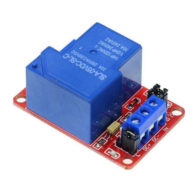 5V 30A High Power 1-Channel Relay Module with Optocoupler H/L Level ...