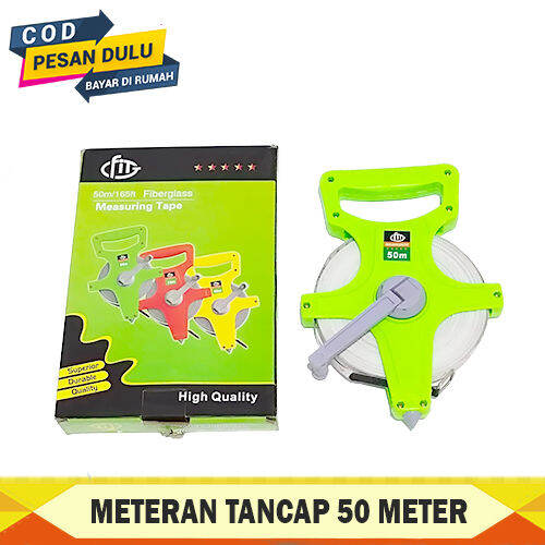 METERAN TANCAP 100 METER / METERAN ROLL GULUNG 100 METER / METERAN GULUNG 100 METER | Lazada ...