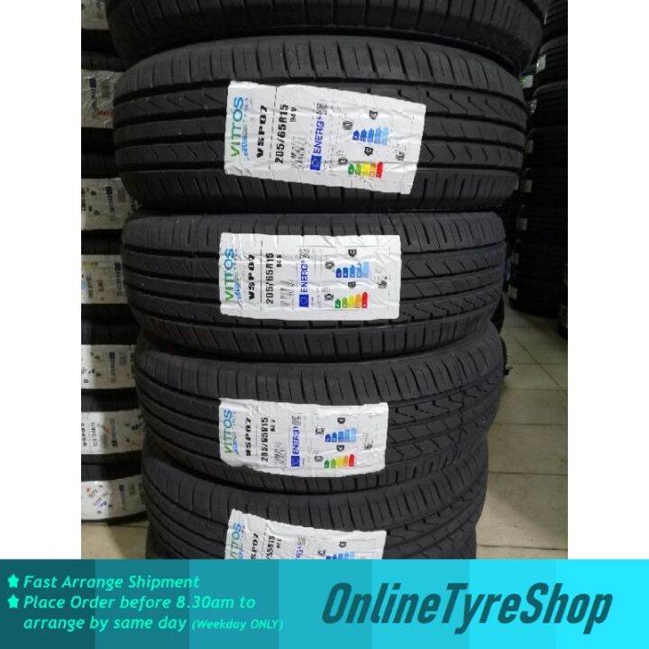 205/65/15 Vittos VSP07 Tyre Tayar | Lazada