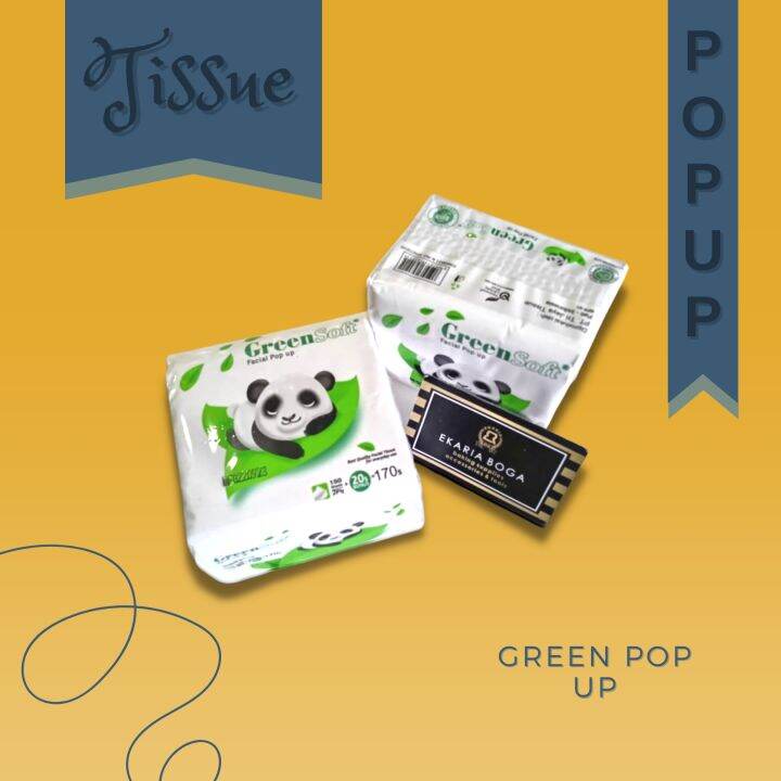 TISSUE | TISU POP UP | GREEN POP UP | Lazada Indonesia