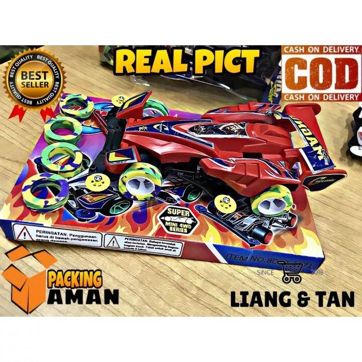 Mainan Mobil Mobilan Tamiya 4WD Bonus 4 Ban Roda Busa FREE BATERAI ...
