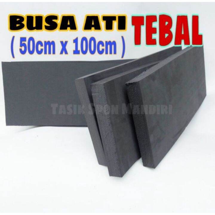 Busa Ati Tebal 50cm x 100cm / Eva spon 2cm/ Busa ati tebal 3cm ...