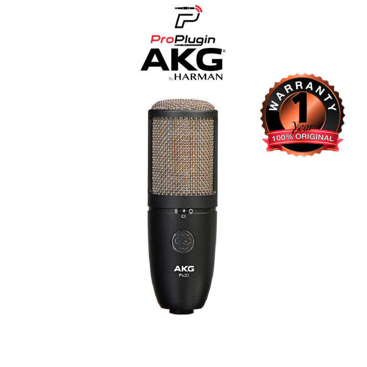 P420 Condenser Studio Microphone ไมโครโฟนบันทึกเสียง สตูดิโอ ทำเพลง คุณภาพระดับมืออาชีพ ...