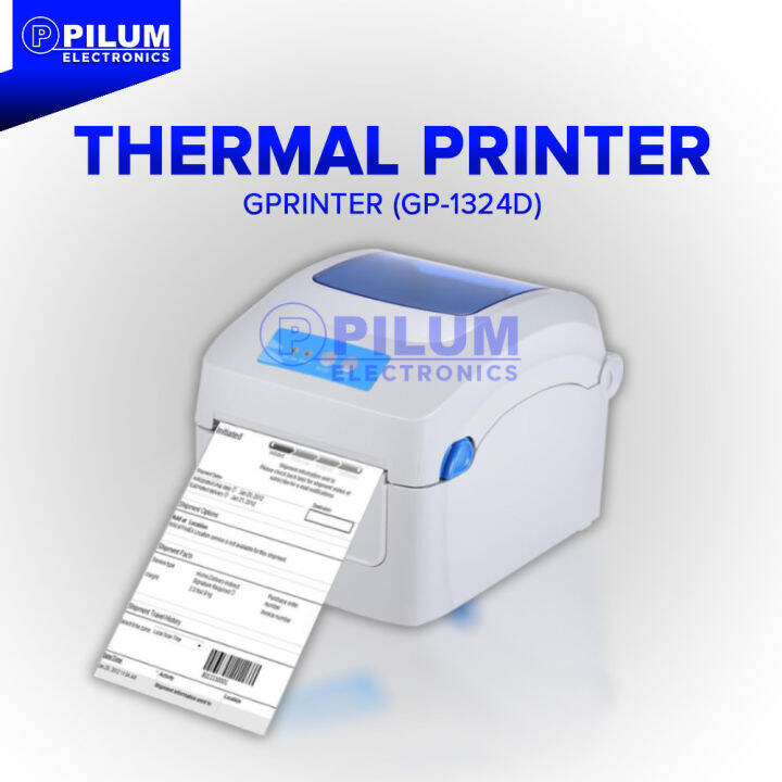 GPrinter GP-1324D Direct Thermal Printer / Sticker Printer / NO INK ...