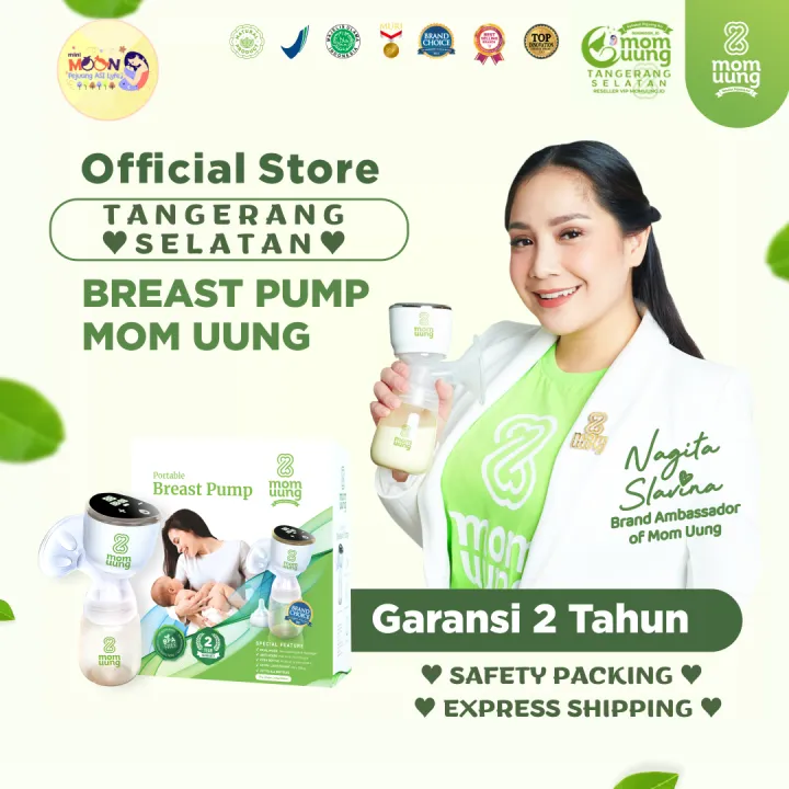 MOM UUNG POMPA ASI PORTABLE ELECTRIC BREASTPUMP MOMUUNG OFFICIAL TANGSEL TANGERANG SELATAN ...