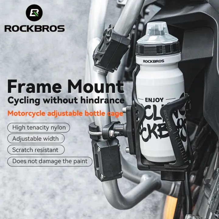 ROCKBROS Motorcycle Bottle Mount Bicycle Water Bottle Cage MTB Road ...