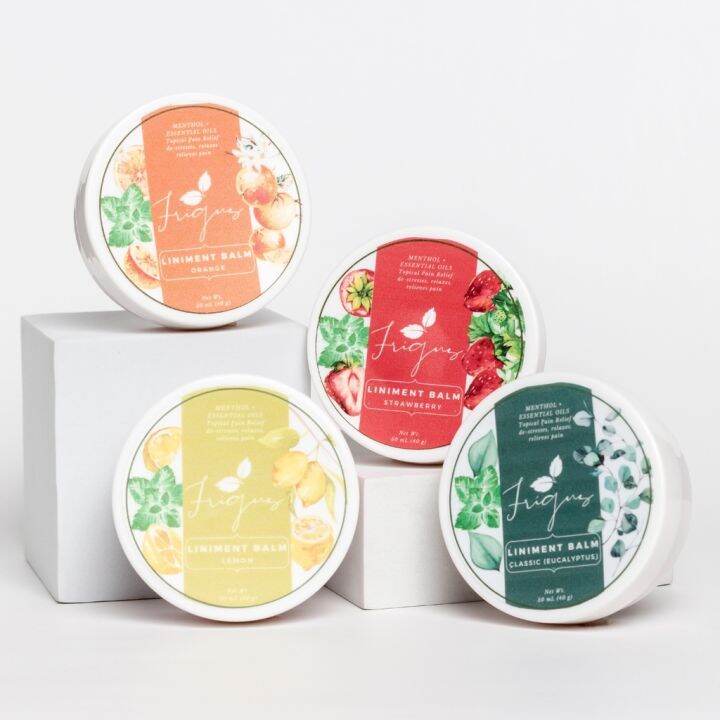 Frigus Liniments Pain Relief Rub / Balm Menthol with Essential Oils 50 ...