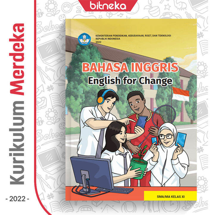 Buku Bahasa Inggris English for Change SMA/MA Kelas 11 Kurikulum Merdeka | Lazada Indonesia