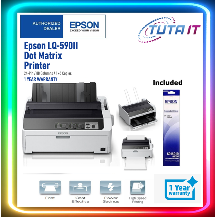 Epson LQ-590II Impact Printer -C11CF39501 | Lazada