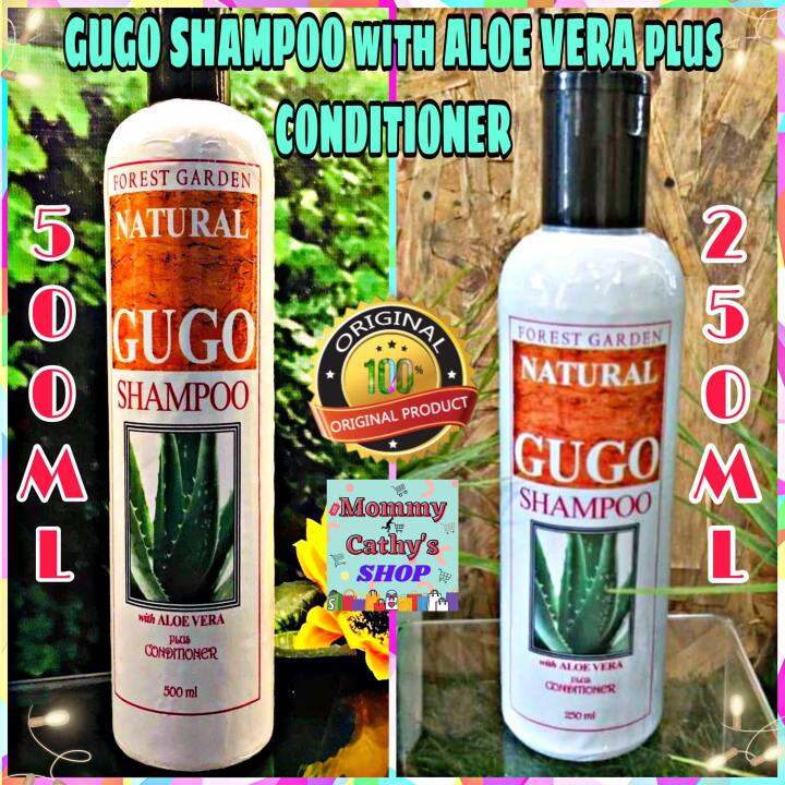 GUGO SHAMPOO with ALOE VERA plus CONDITIONER 250 ML or 500 ML(2 in 1 ...