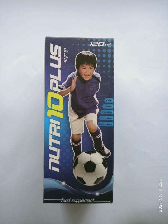 Nutri 10 Plus Food Supplement 120ml | Lazada PH