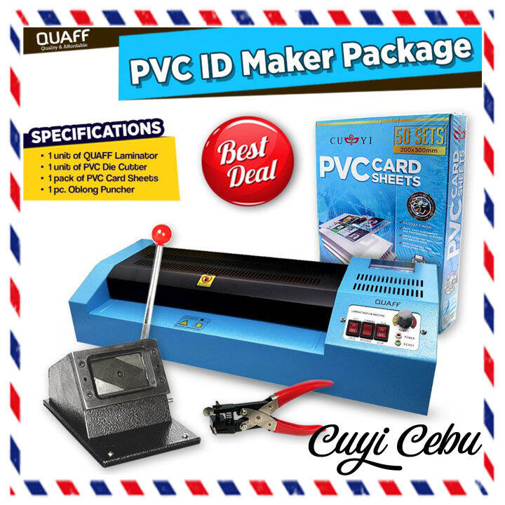 PVC ID MAKER PACKAGE / SET - CUYI CEBU | Lazada PH