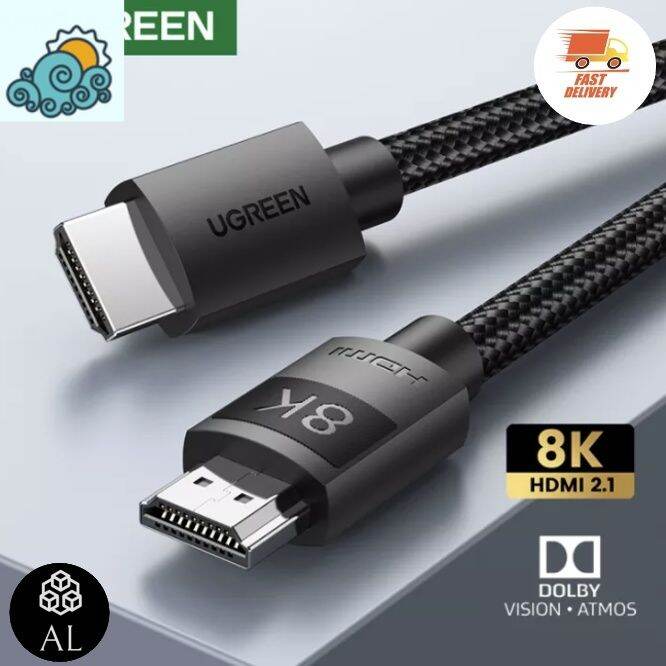 ⭐ผู้ขายที่ต้องการ [ส่งไวจากไทย] UGREEN สาย HDMI 2.1 Cable 8K HDMI ...