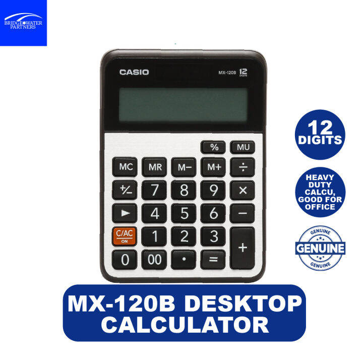 Casio MX-120B Desktop Calculator | Lazada PH