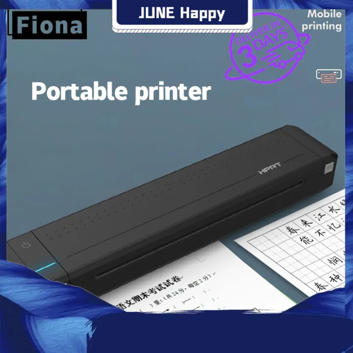 FS Wireless bluetooth printer A4 paper printer Portable printer Office ...
