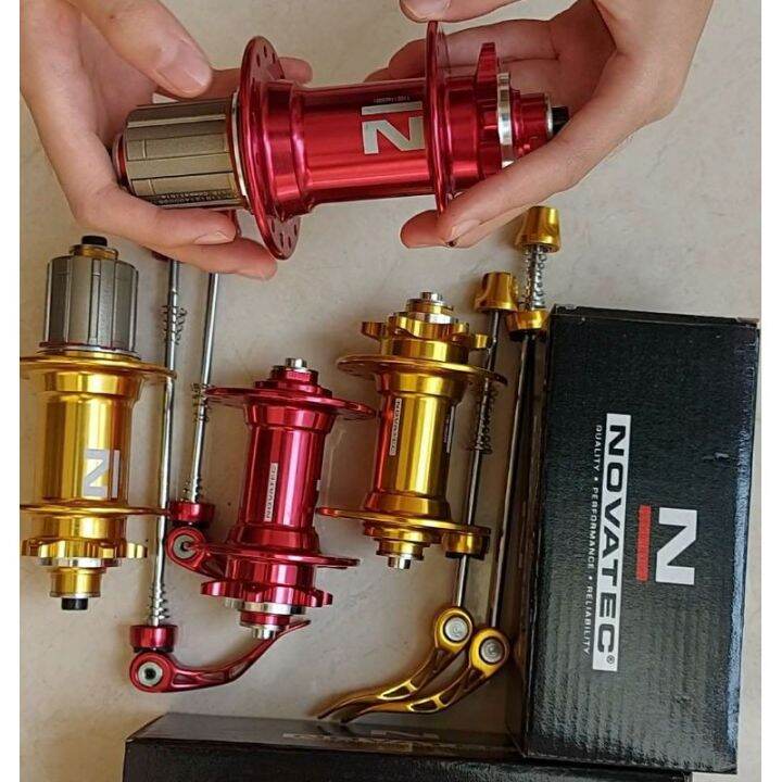 Hub Freehub Novatec 32H Alloy 6 bearing loncer superlite lebih penting ...