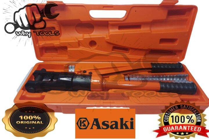 why tool shop Asaki Hydraulic Crimping Plier Tools Ak-0618 - YQ300A BIG ...