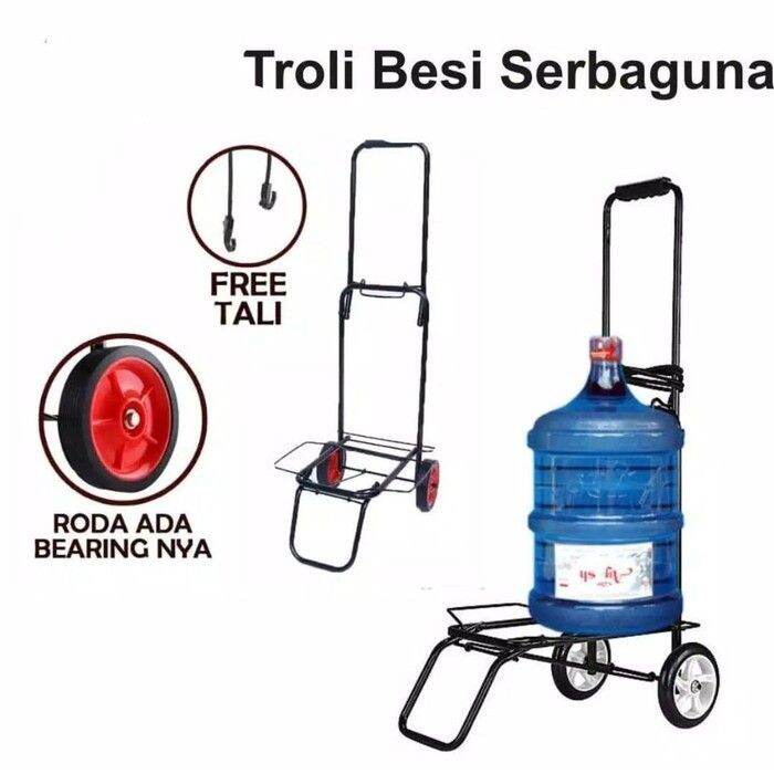 Troly lipat/Troly angkut barang TROLY LIPAT dengan ukuran RODA 14 cm ...