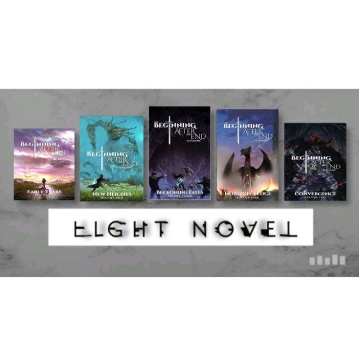 Read novels outside class The Beginning After The End vol 1 to 5 light ...