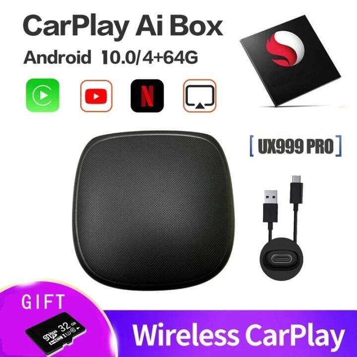 For VW Mercedes Ford Skoda Toyota Honda Carplay Ai Box Wireless Carplay Adapter Android Auto Box ...