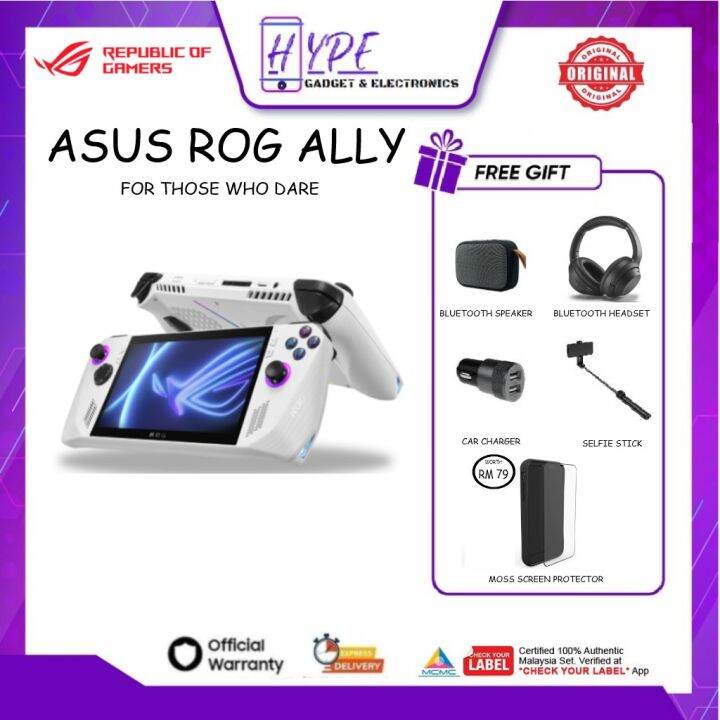 ASUS ROG Ally Z1 Extreme 512 GB Gaming Handheld Console With 2 Year ...
