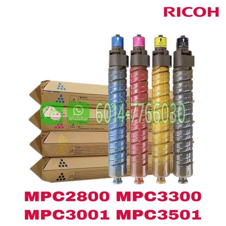 Original Quality Japan Ricoh Aficio MPC2800 MPC3300 MPC3001 MPC3501 MPC 2800 3300 3001 3501 MP ...