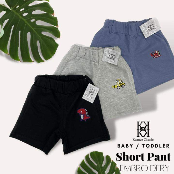 Embroidery Fashionable Short Pant Baby Toddler Kids Short Pants Cotton ...