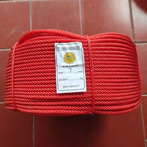 Tali Tambang kecil 7 mm RODA IKAN / FUMINDO (FO) ±200 METER | Lazada Indonesia