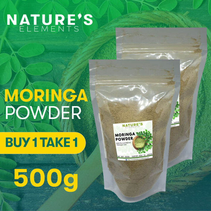 Buy 1 Take 1 - 500 grams Pure Organic Natural Moringa Powder - Nutrient ...