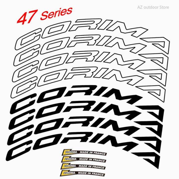 Two Wheel Sticker For 2022 CORIMA MCC 47 Road Bike Bicycle Decals WS+ ...